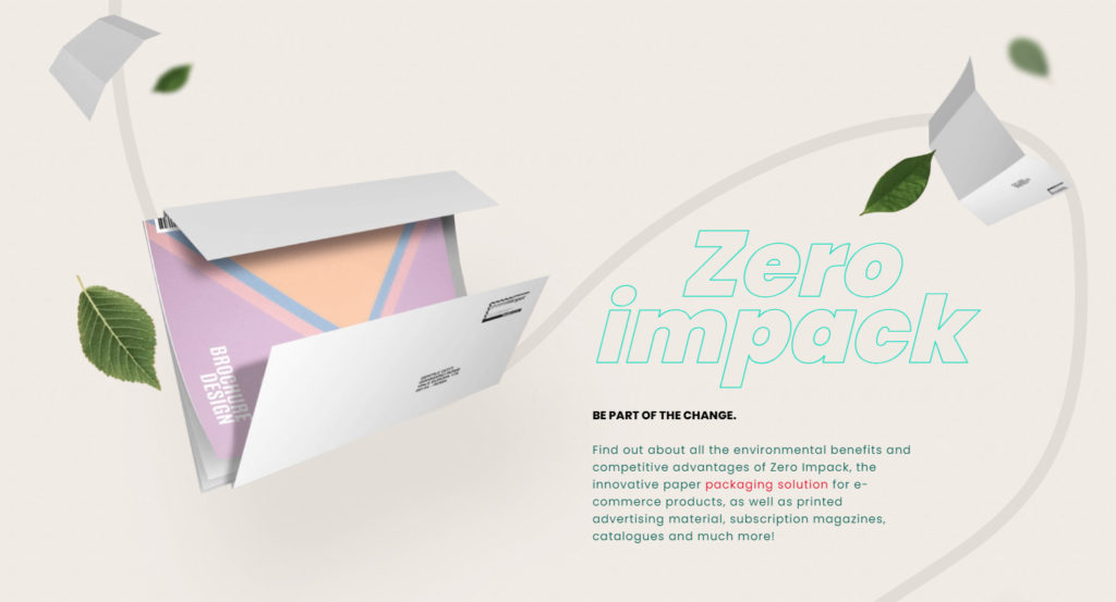 New shapes and materials for sustainable e-commerce packaging